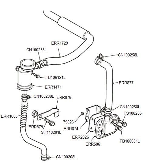 25NA Engine Breather