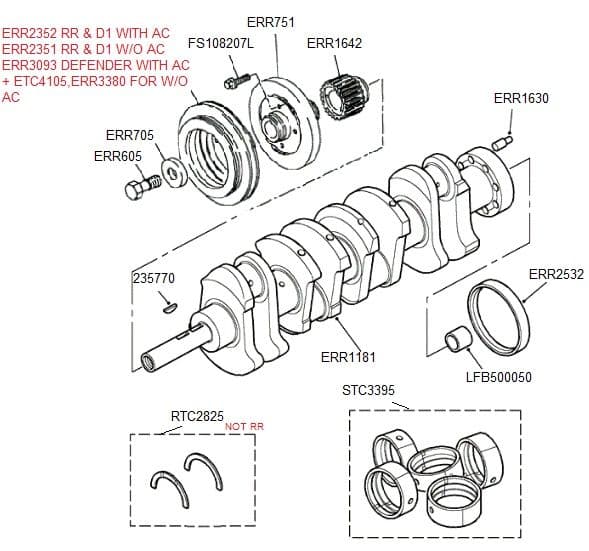 200tdi Crankshaft