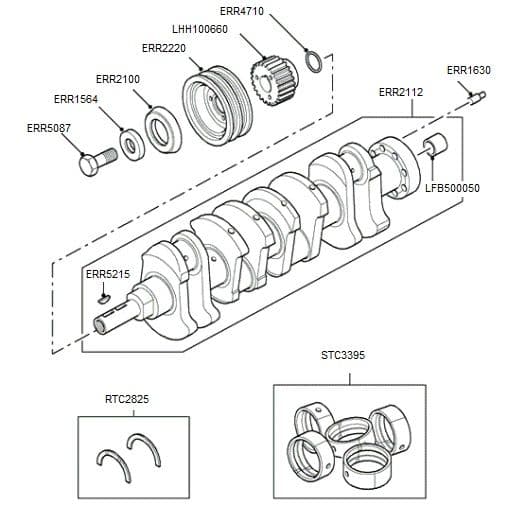 300tdi Crankshaft