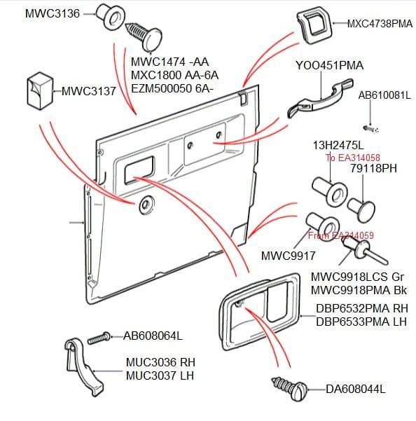 Front Door Interior Trim