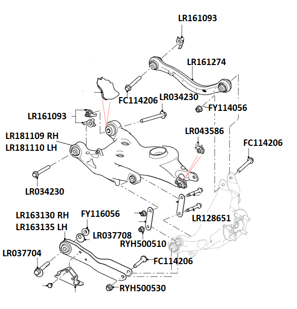 Rear Suspension Arms