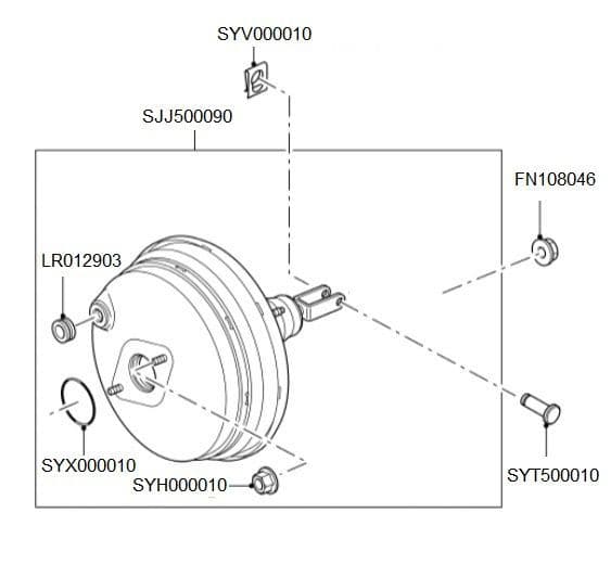 Brake Booster Servo
