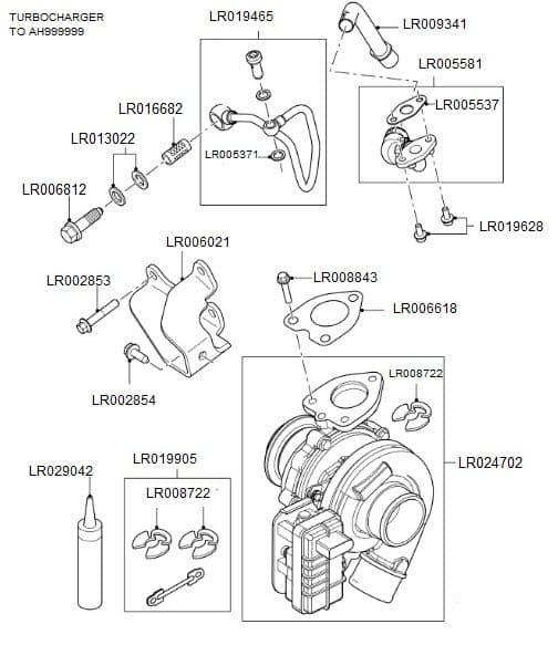 Dw12 Turbocharger To AH999999