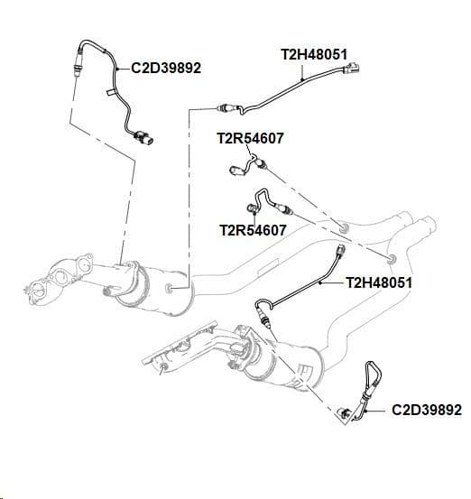 30 Petrol RWD Exhaust Sensors