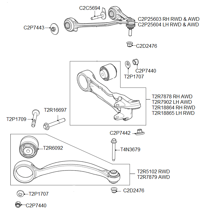 Front Suspension Arms