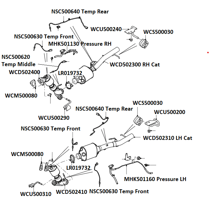 36tdv8 2010- Exhaust System With DPF