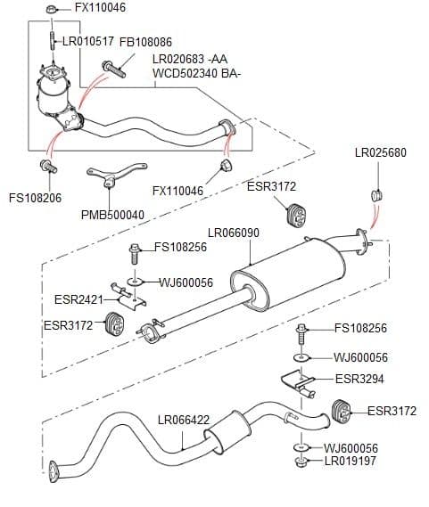 Puma 110 Exhaust System 7A000001-BA999999