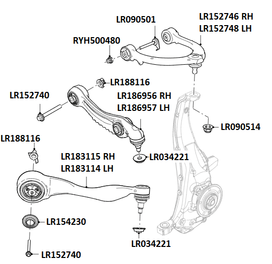 Front Suspension Arms