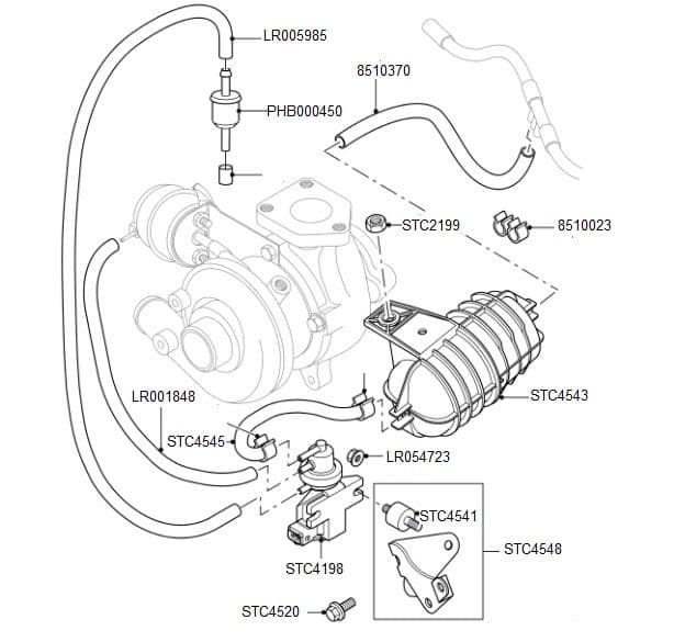 Td4 Turbocharger Vacuum Control