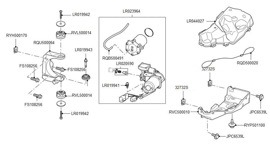 Air Suspension Compressor - Hitachi Original