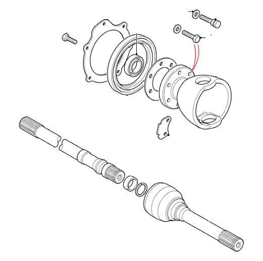 Steering & Suspension Swivels Hubs & Half Shafts