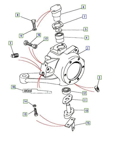 Steering & Suspension Swivels Hubs & Half Shafts