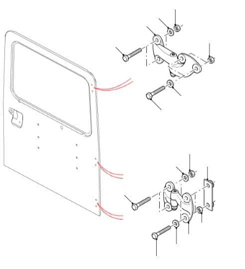 Rear End Door and Fittings