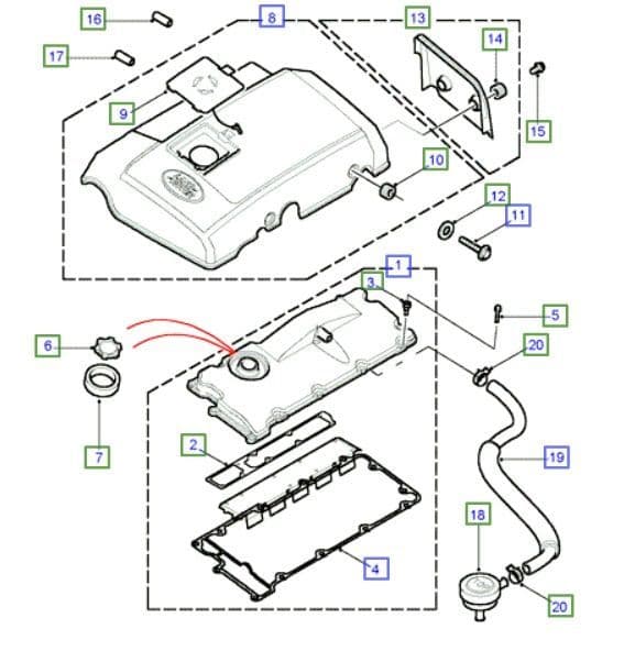 Td5 Engine Parts