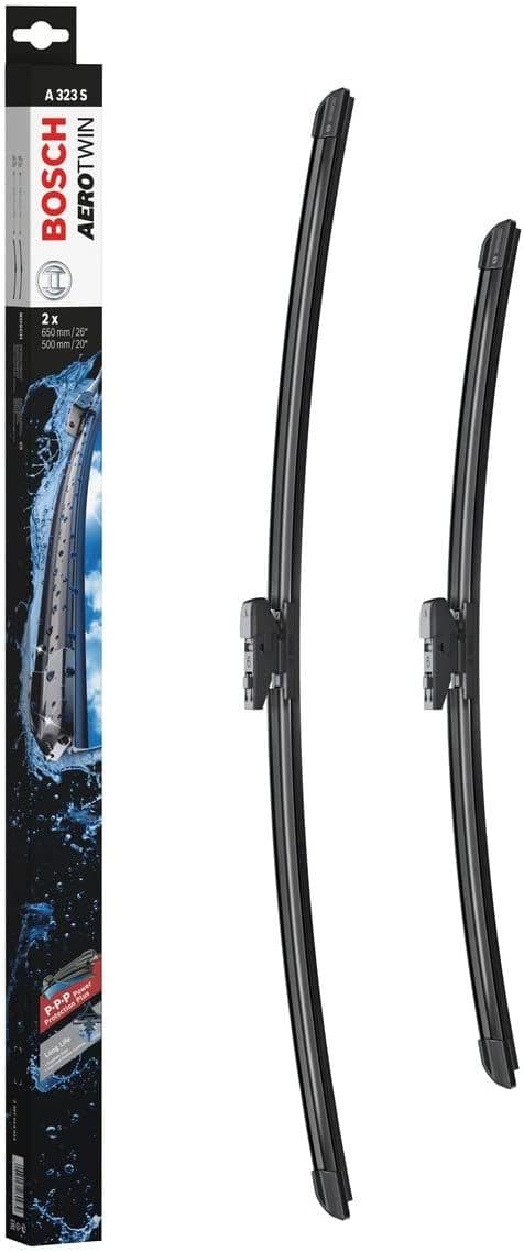 A323S Bosch Set of Front Wiper Blades Aerotwin Length 650mm/500mm ...
