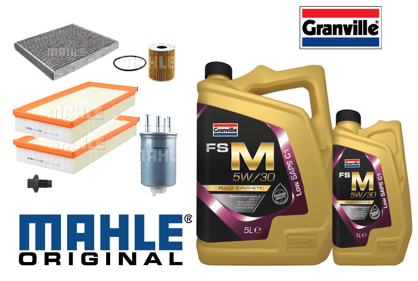 KIT125A Mahle Filter Kit with Granville Oil Range Rover L405 30TDV6