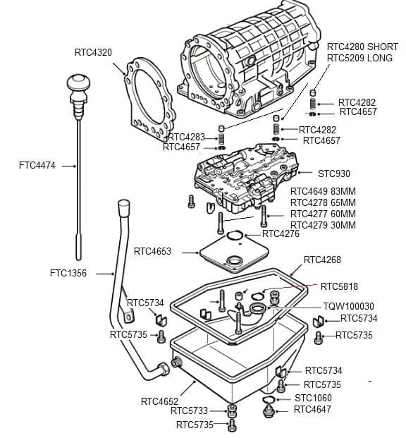 Automatic Transmission Service Parts